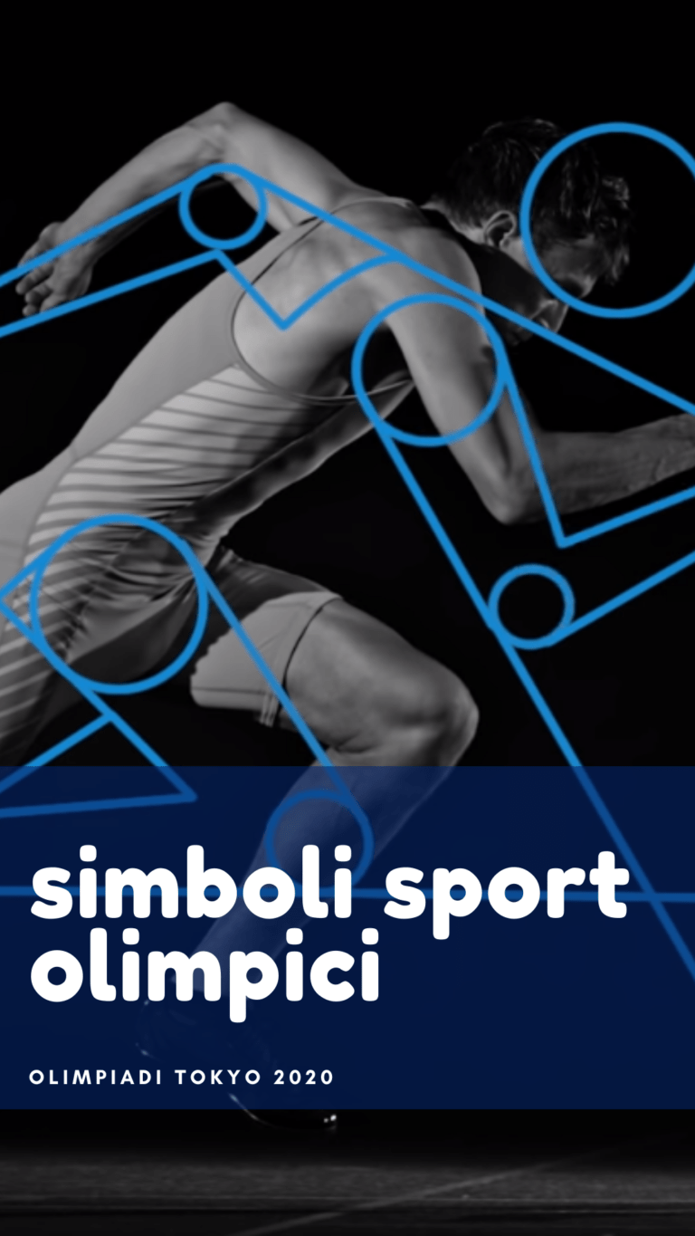 I simboli degli sport per le olimpiadi Tokyo 2020 | Ohayo!
